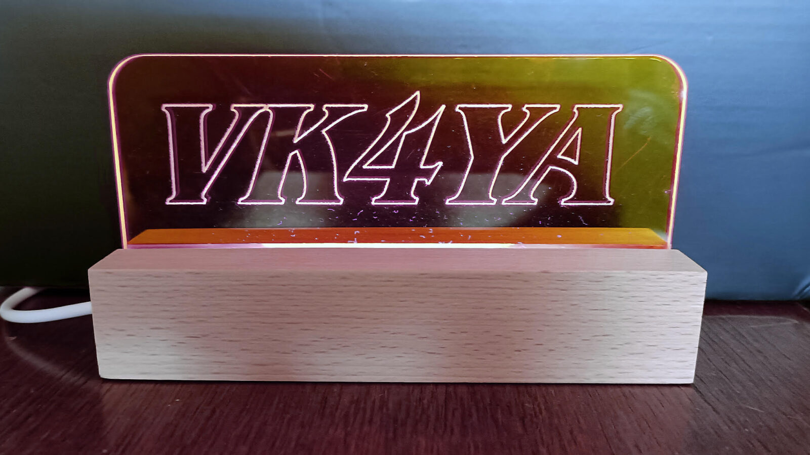 Station Name Panel - Bayside District Amateur Radio Society Inc